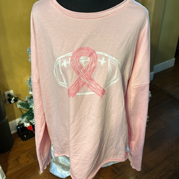 Sweaters | Womens Large Breast Cancer Support Sweatshirt | Poshmark